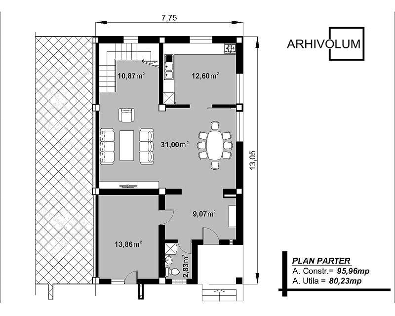 Proiect LOCUINTA CUPLATA "MARIO 2"